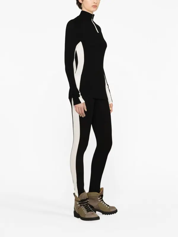 WE NORWEGIANS Voss Striped Merino-blend Ski Leggings