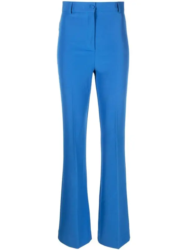 HEBE STUDIO Georgia Flared Tailored Trousers