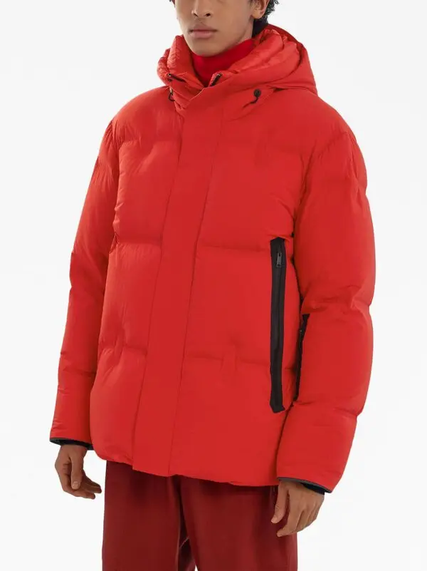 Zegna Drawstring Hood Puffer Jacket