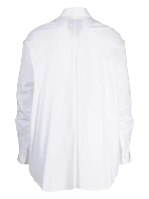 FUMITO GANRYU Long-sleeve Cotton Shirt