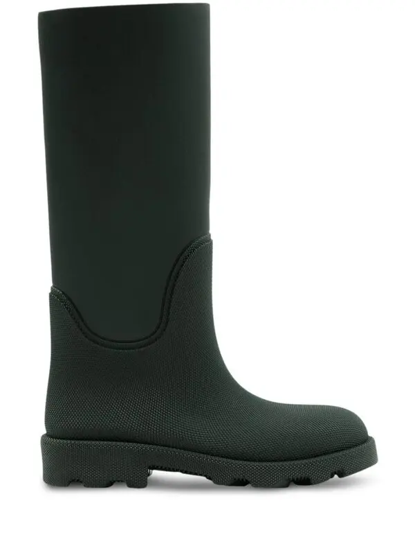 Burberry Calf-length Rain Boots - Green
