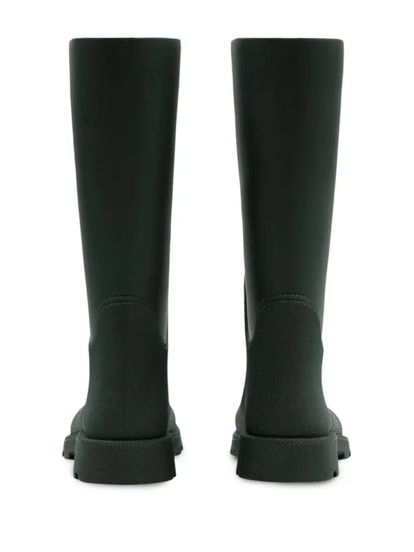 Burberry Calf-length Rain Boots - Green