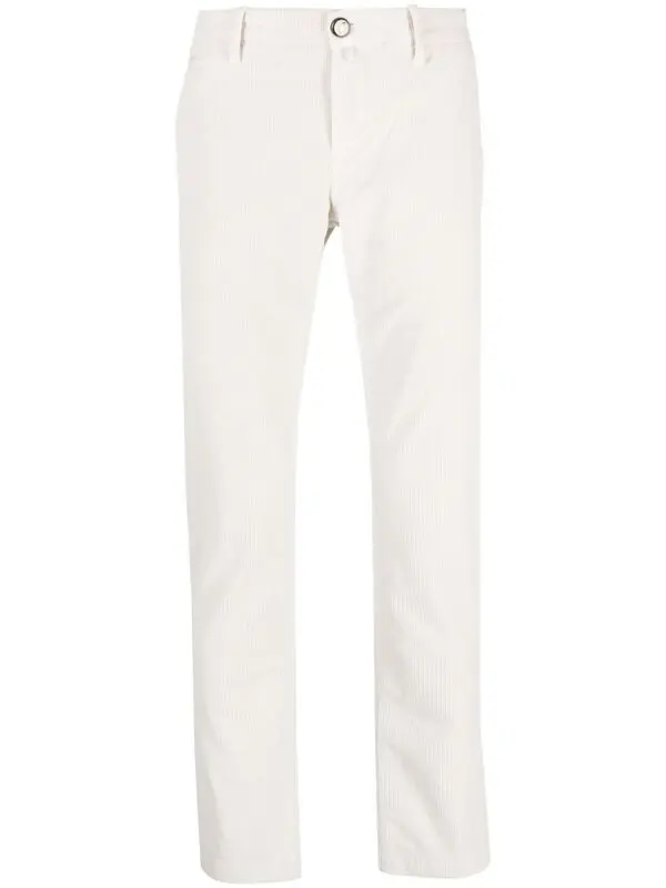 Jacob Cohen Bobby Corduroy Chino Trousers - Neutrals