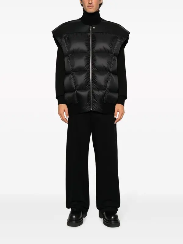 Rick Owens Zip-up Puffer Gilet