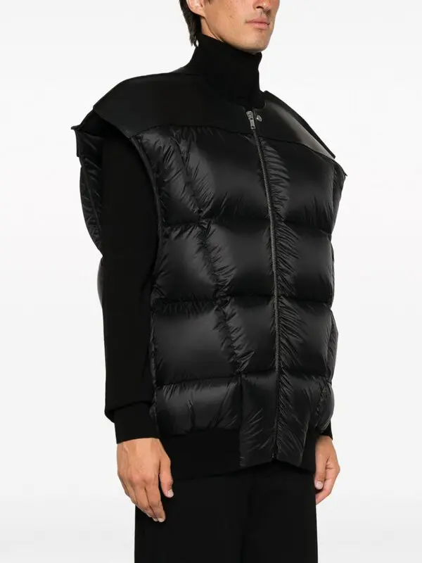 Rick Owens Zip-up Puffer Gilet