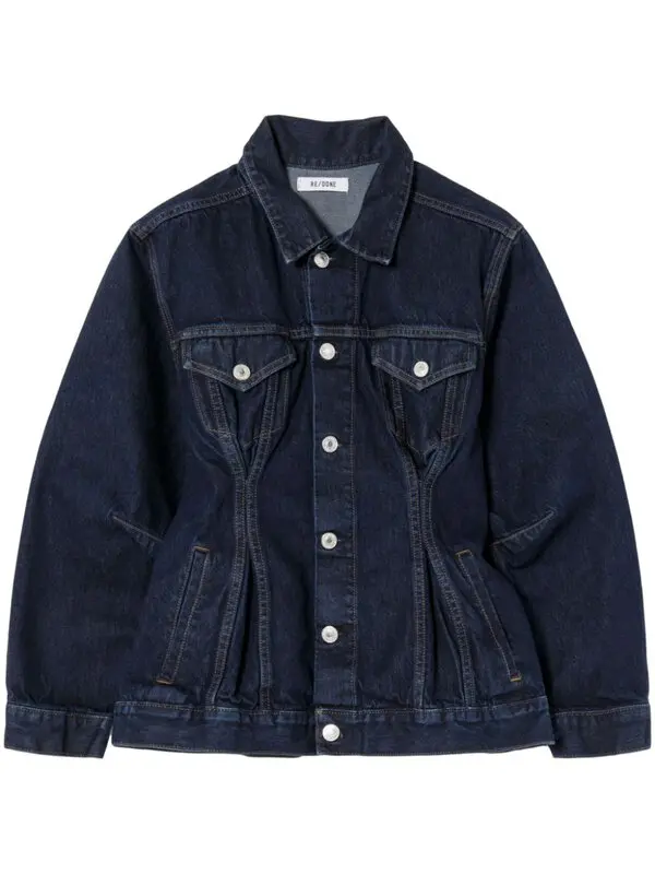 RE/DONE Pintuck Denim Jacket