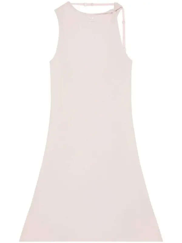 COURREGES Twist-detail A-line Minidress - Pink
