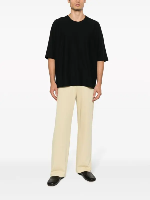 Issey Miyake Short-sleeve Cotton T-shirt - Black