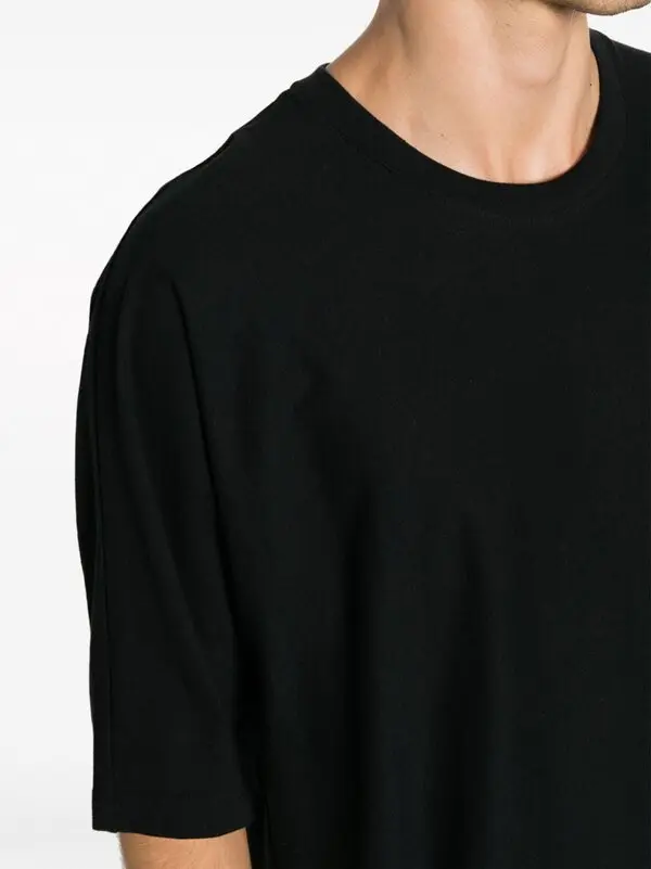 Issey Miyake Short-sleeve Cotton T-shirt - Black