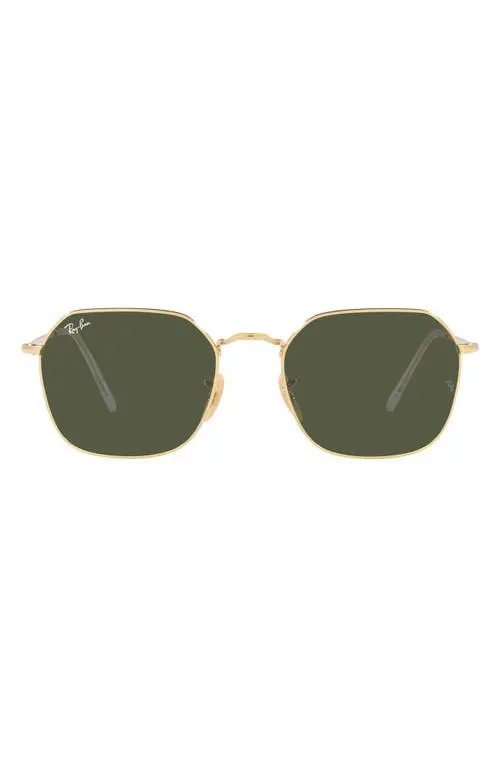 Ray-ban Irregular Sunglasses - Gold Flash