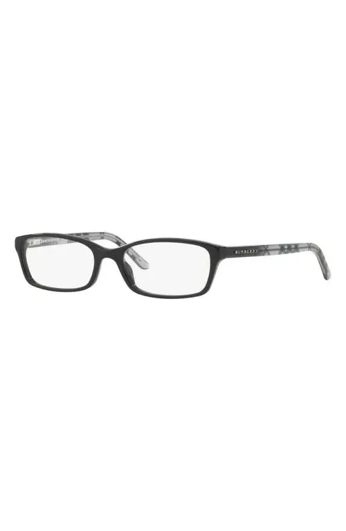 Burberry 53mm Square Eyeglasses - Black
