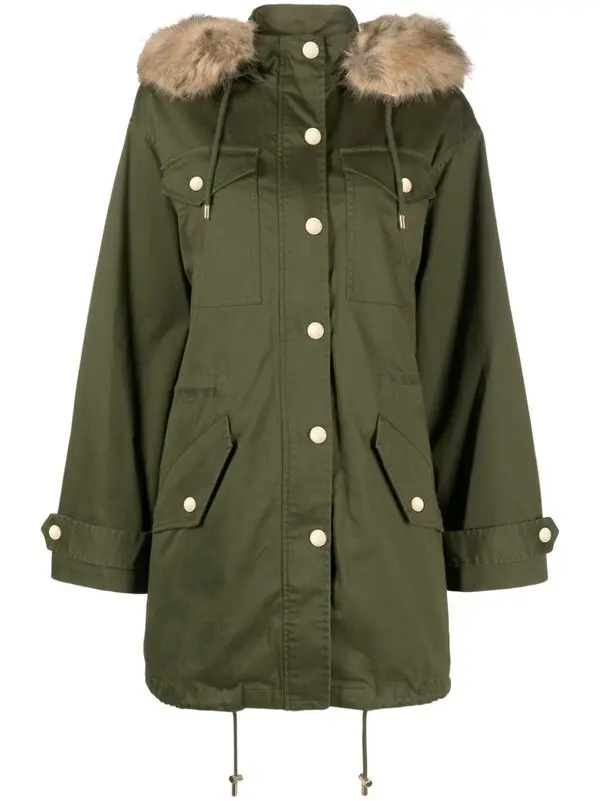 Michael Kors Faux Fur-trim Parka