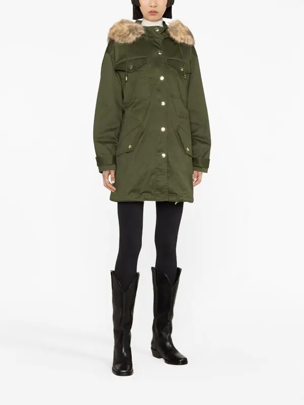 Michael Kors Faux Fur-trim Parka