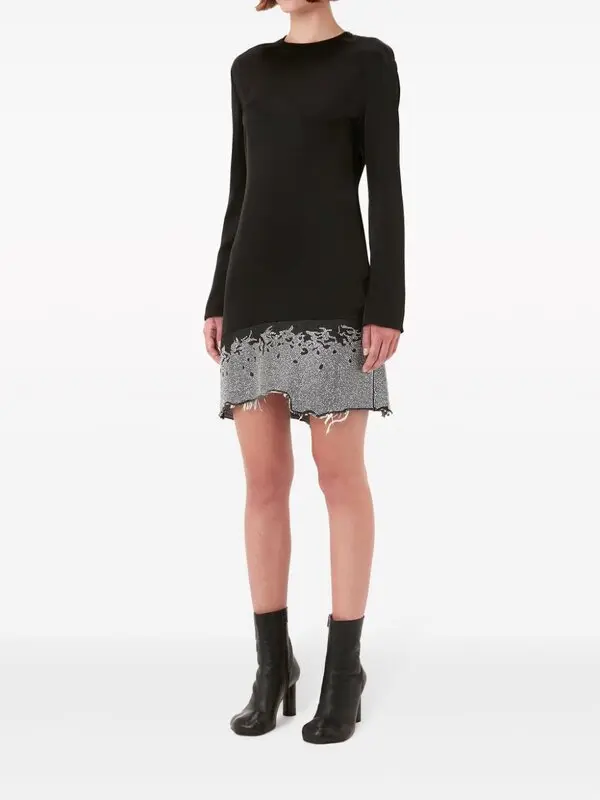 JW Anderson Glitter-detail Minidress