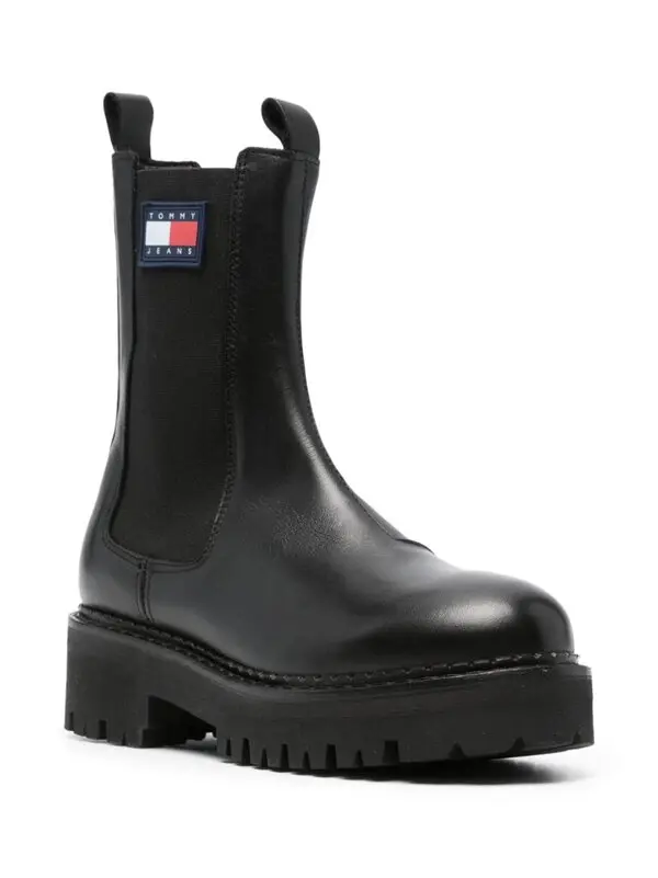 Tommy Hilfiger Urban 50mm Leather Boots