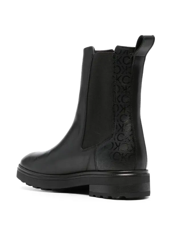 Calvin Klein Cleat 40mm Leather Boots