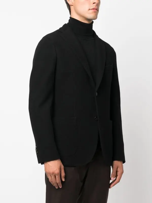 Boglioli Knitted Single-breasted Blazer