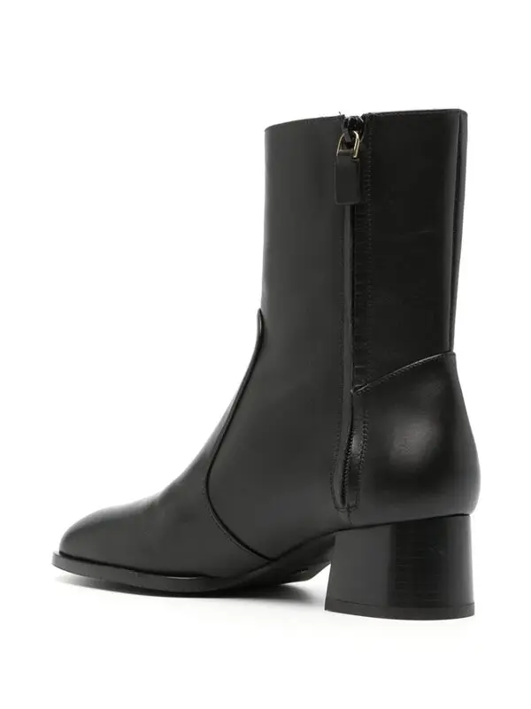 STUART WEITZMAN Nola Leather Ankle Boots