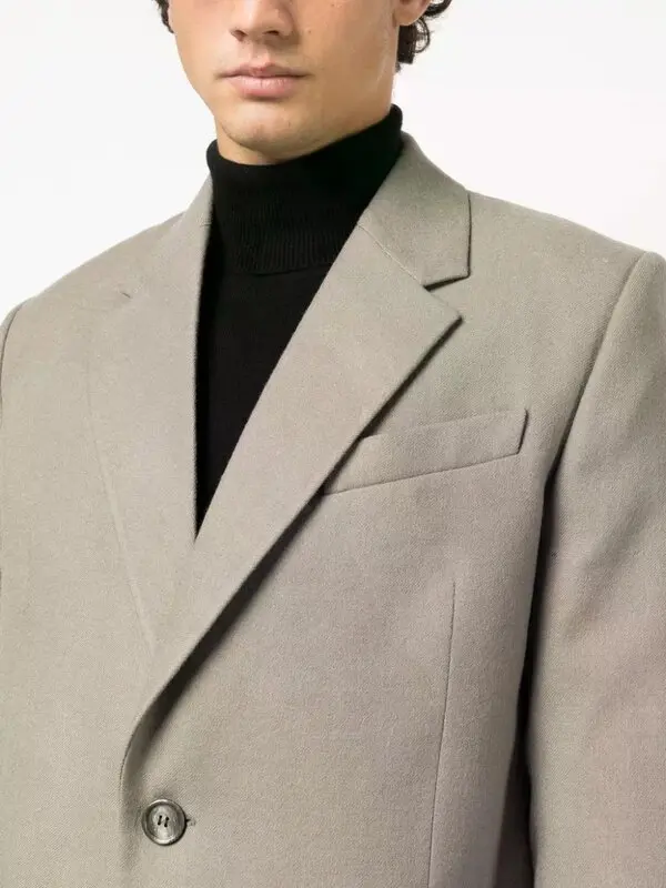 Ami Single-breasted Virgin-wool Blazer