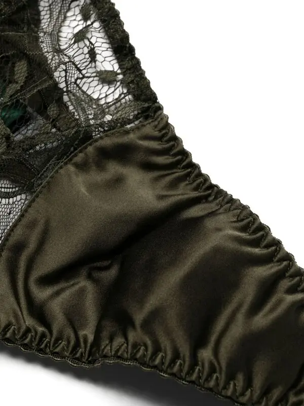 FLEUR OF ENGLAND Ingrid Silk Thong
