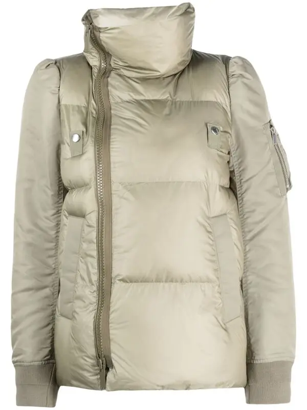 Sacai High-neck Padded Jacket