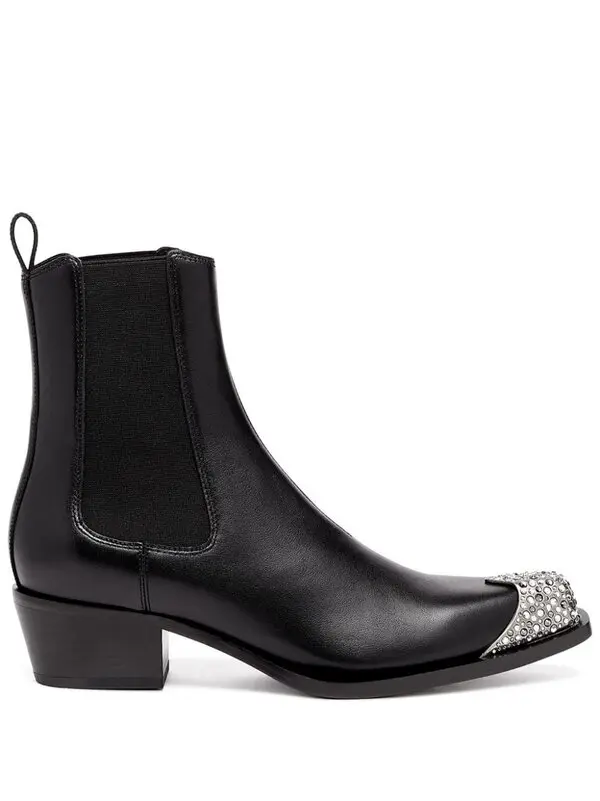 DIESEL® D-calamity Leather Ankle Boots