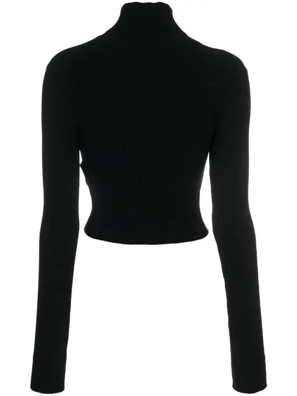 SSHEENA Roll-neck Ribbed Jumper