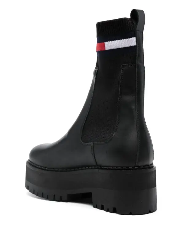 Tommy Hilfiger Flatform Chelsea Boots