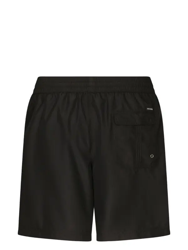 Dolce & Gabbana Logo-patch Swim Shorts