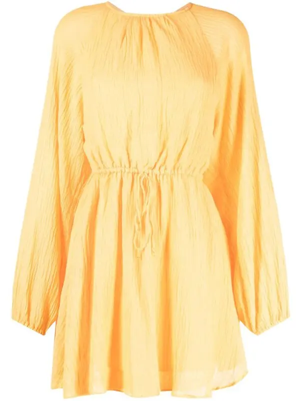 Faithfull The Brand Constance Open-back Minidress