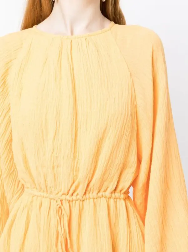Faithfull The Brand Constance Open-back Minidress