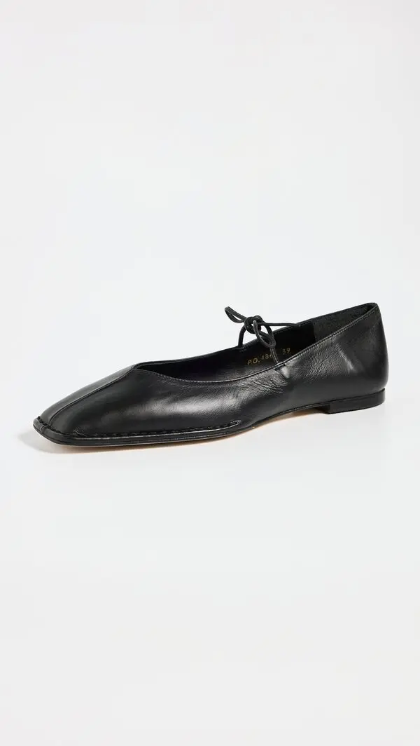 ALOHAS Sway Ballerina Flats - Black