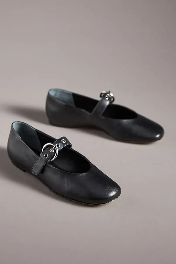 REFORMATION Bethany Flats - Black