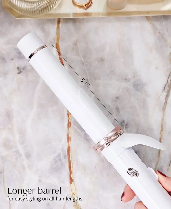 T3 Curlwrap 1.25" Automatic Rotating Curling Iron With Long Barrel - No Color
