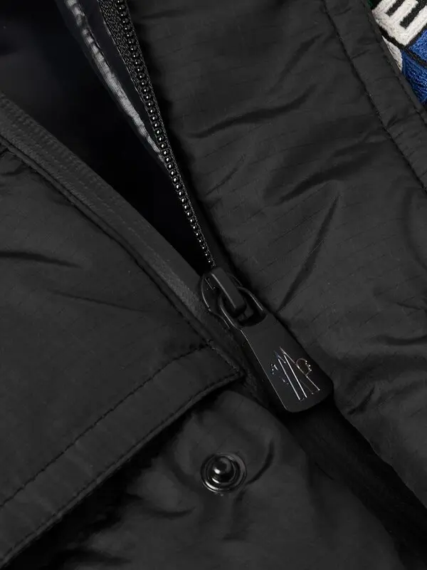 Moncler Arpasson Logo-appliquéd Padded Recycled-ripstop Down Gilet