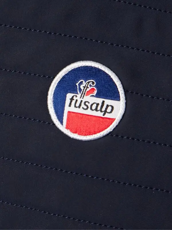 Fusalp Logo-appliquéd Padded Shell Hooded Jacket