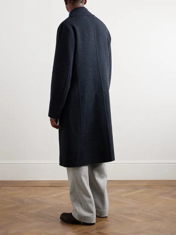 Massimo Alba Wool Double-breasted Coat