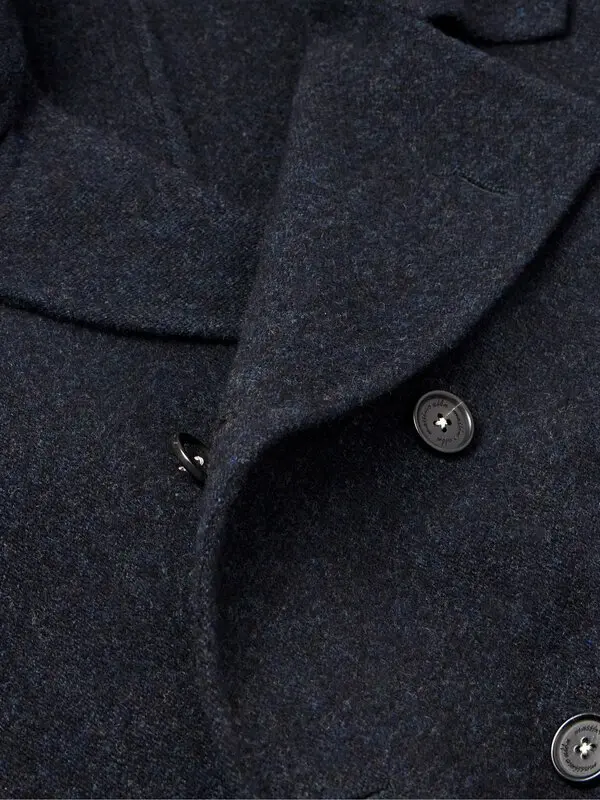 Massimo Alba Wool Double-breasted Coat