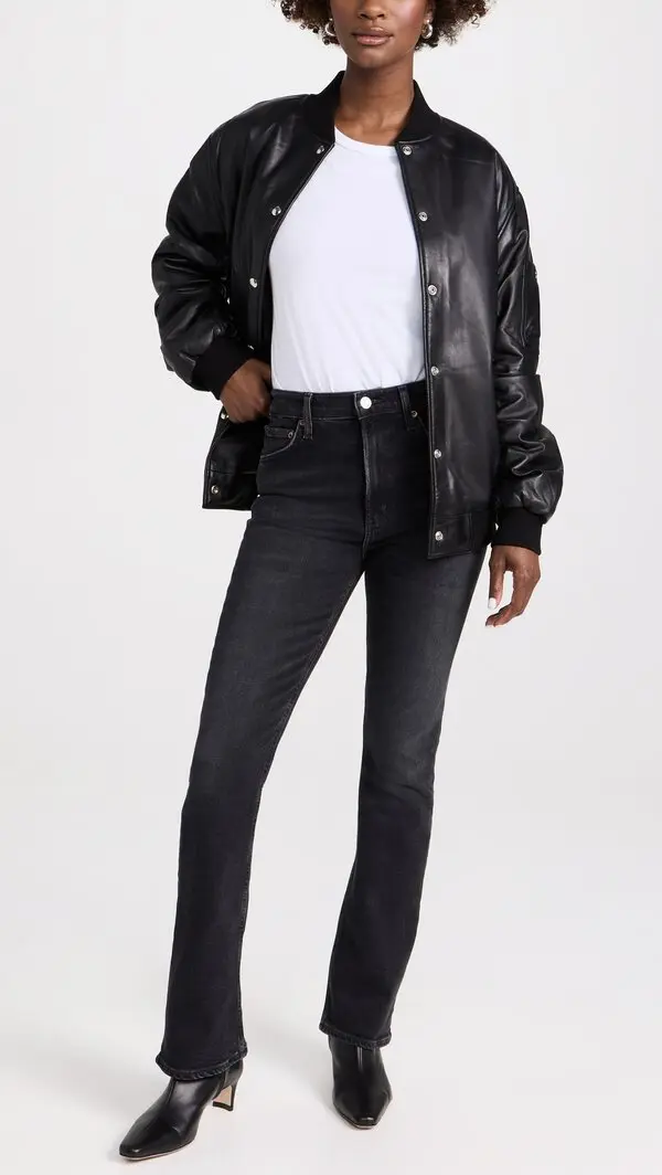 AGOLDE Nico Boot High Rise Slim Jeans