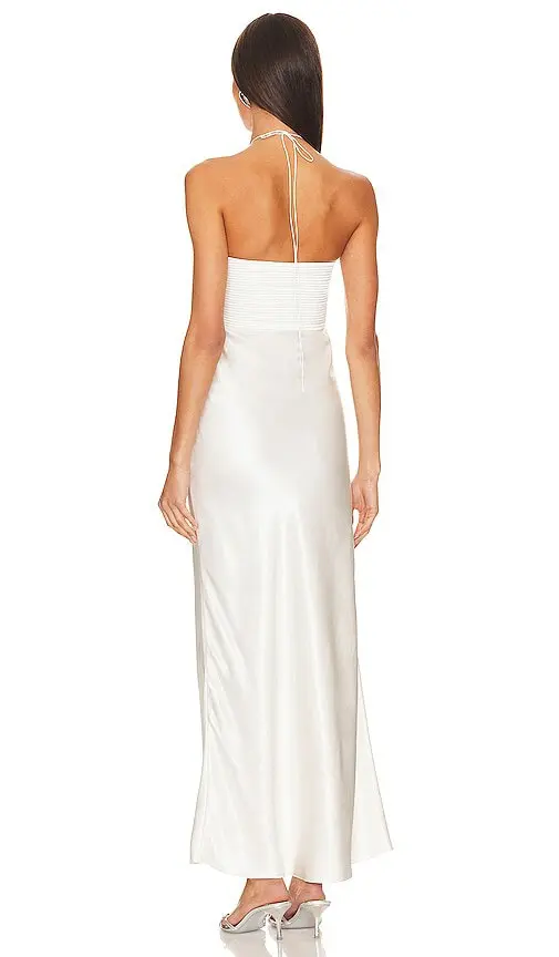 Anna October Sarah Midi Dress in IVORY. - Size XL (Also in Xs)