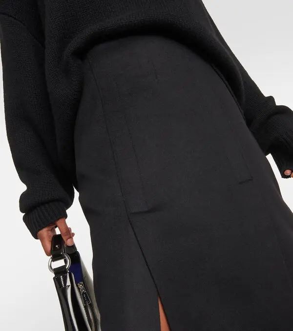 Proenza Schouler Wool-blend Maxi Skirt