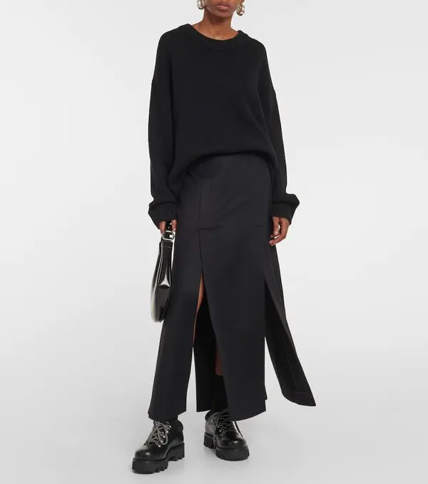 Proenza Schouler Wool-blend Maxi Skirt