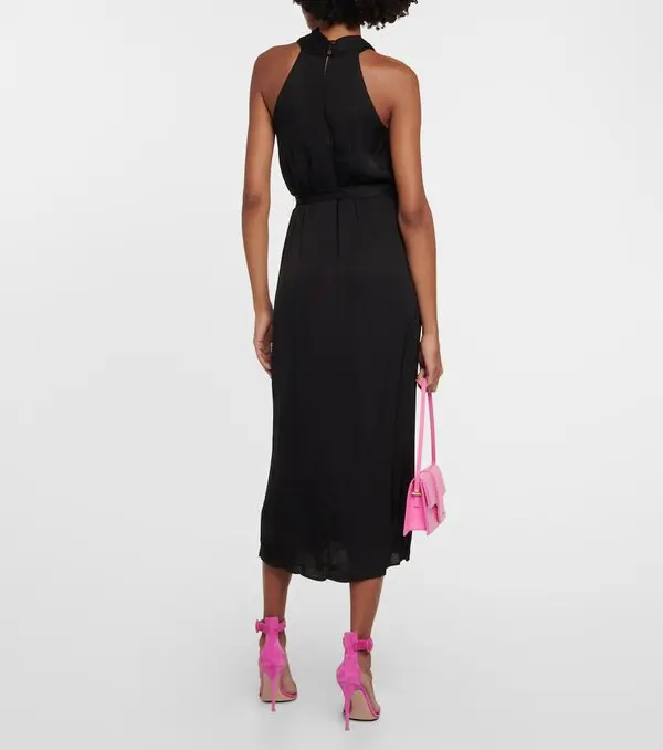 Velvet By Graham & Spencer Stephanie Halterneck Midi Dress