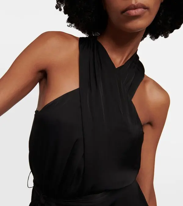 Velvet By Graham & Spencer Stephanie Halterneck Midi Dress