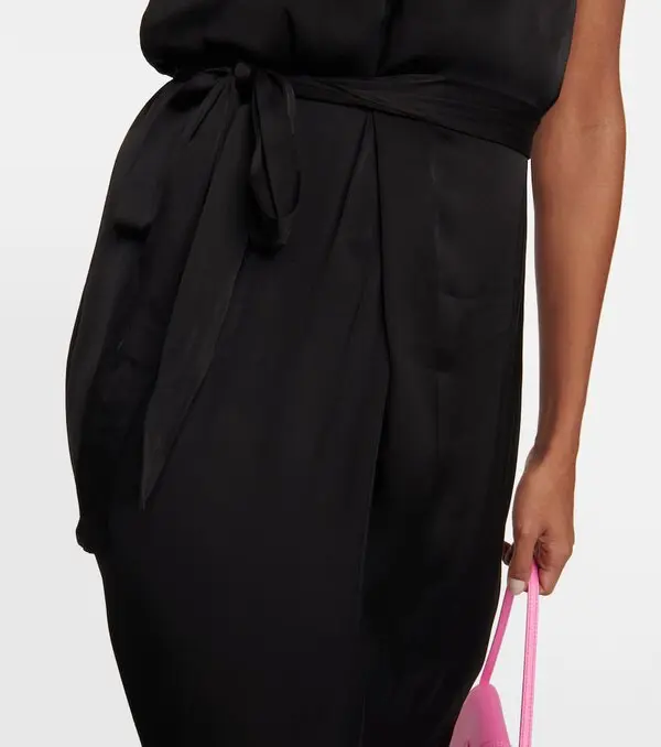 Velvet By Graham & Spencer Stephanie Halterneck Midi Dress