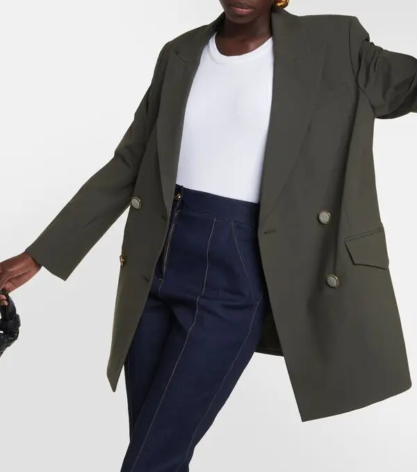 Veronica Beard Hutchison Double-breasted Blazer