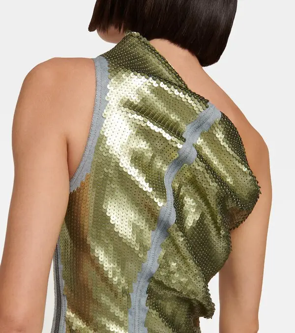 Rick Owens Athena Sequined Gown