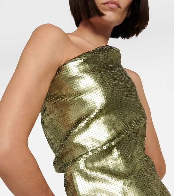 Rick Owens Athena Sequined Gown