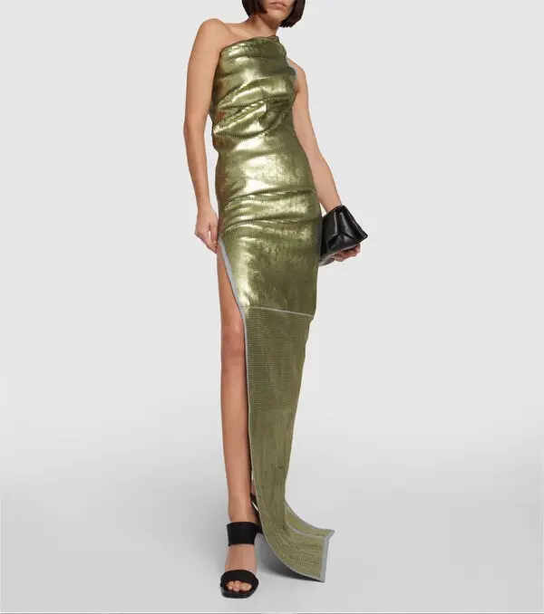 Rick Owens Athena Sequined Gown
