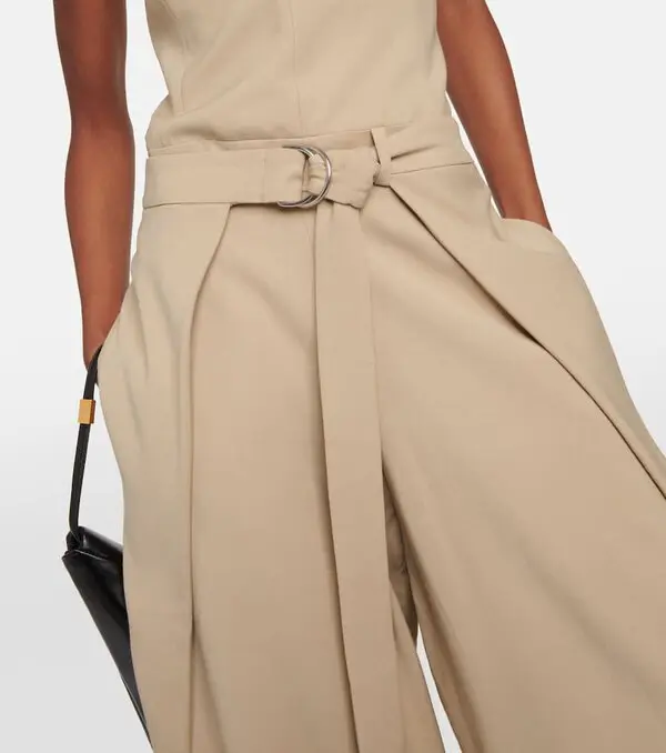 Ami Strapless Jumpsuit - Brown